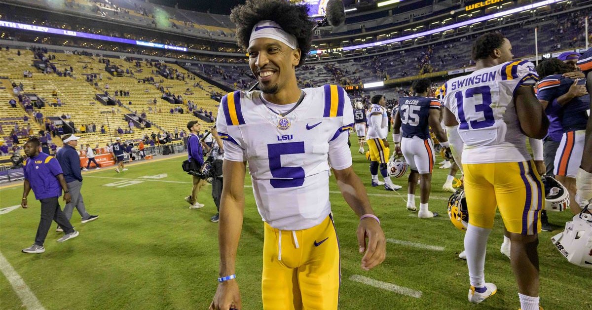 Taking the leap: LSU QB Jayden Daniels is off to a historic, nearly unprecedented 2023 start
