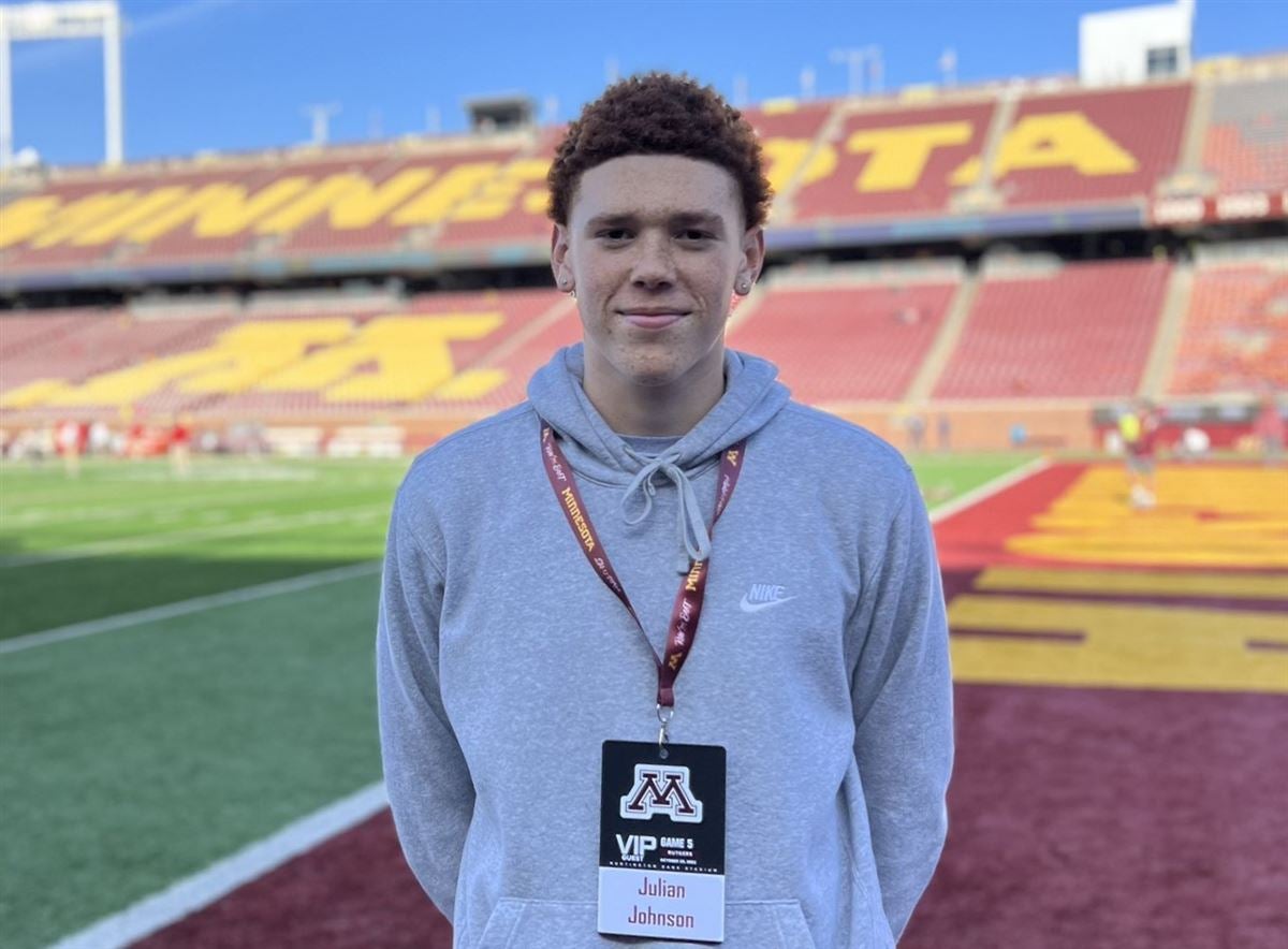 Waubonsie Valley TE Julian Johnson details his Minnesota Football ...