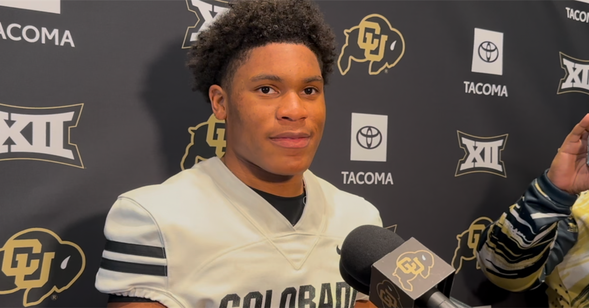 WATCH: Colorado freshman Drelon Miller on preparing to carry the torch ...