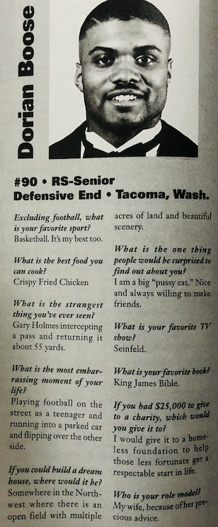 The tragic life of Washington State Rose Bowl star Dorian Boose