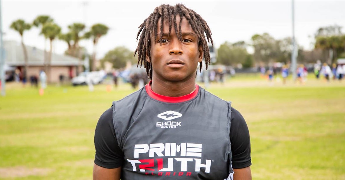 In-state WR Vernell Brown III was able to meet some new hires at UF ...