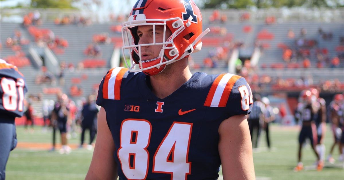 Illini TE Owen Anderson to enter transfer portal