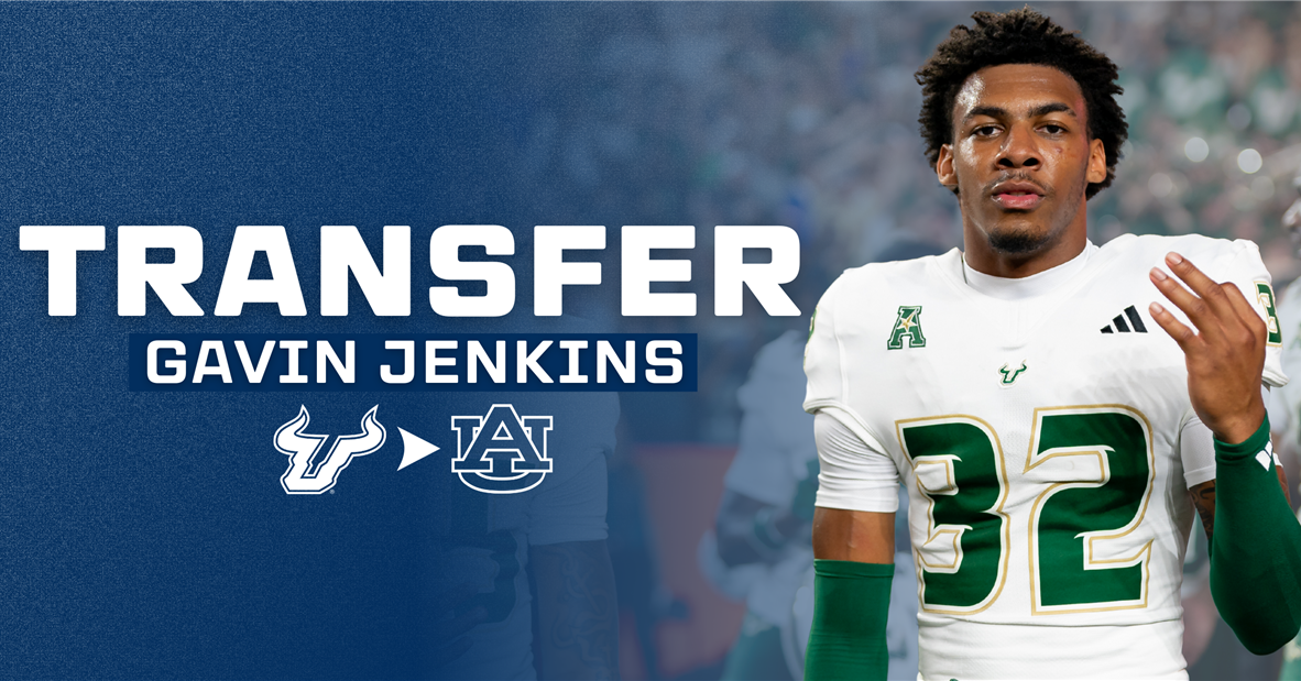 USF cornerback Gavin Jenkins transfers to Auburn