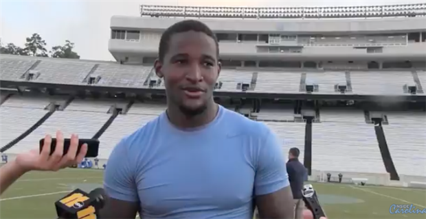 UNC QB Brandon Harris on Fans and Social Media