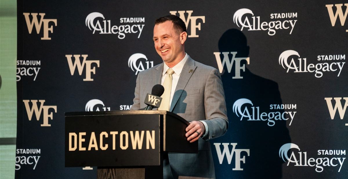 Discussion with Wake Forest Football coach Jake Dickert - Part 2