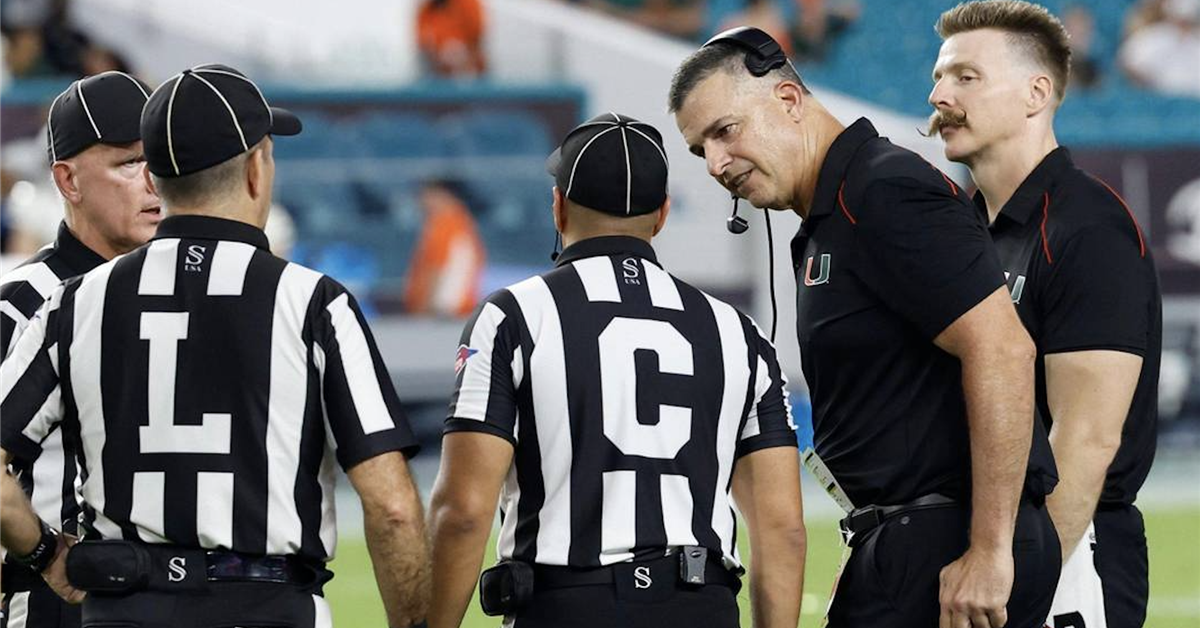 Miami football OC Shannon Dawson on infamous fumble against Georgia ...