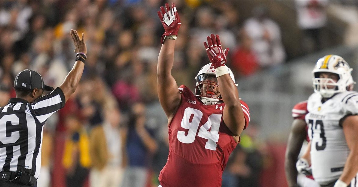 For rising DL Elijah Hills, time at UW so far has been even more than ...
