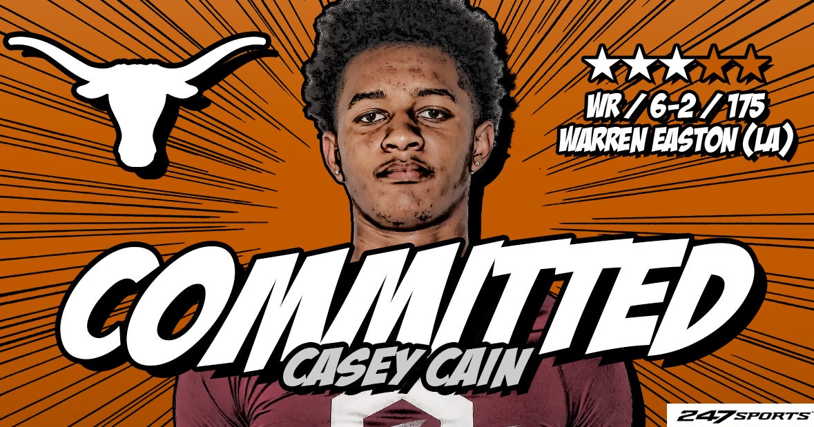 Texas adds Louisiana receiver Casey Cain to 2021 class