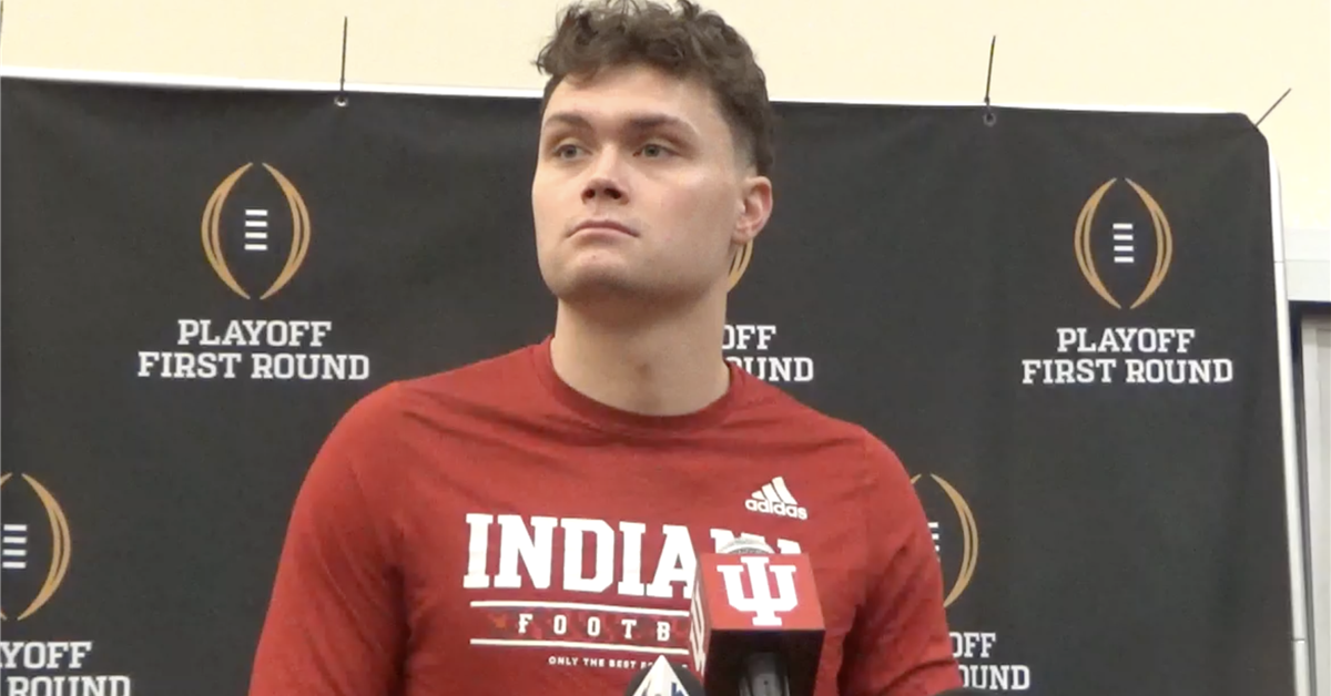 Video: Indiana quarterback Kurtis Rourke talks IU's mindset entering ...