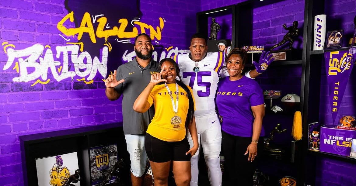 Top247 OL Emanuel Tucker leaves LSU OV "feeling comfortable"
