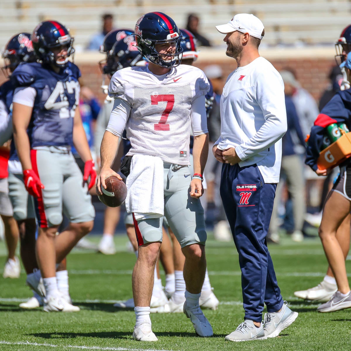 More Photos | Full gallery from Ole Miss spring practice