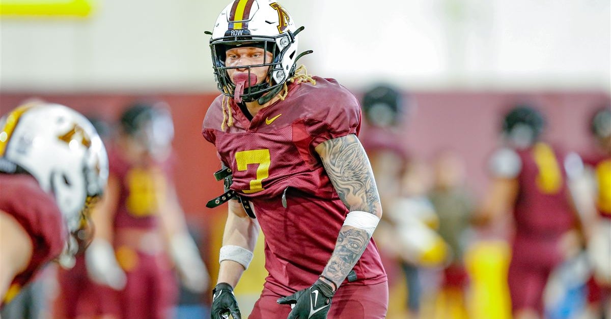 Minnesota safety Aidan Gousby is ready to build off a strong 2024 season