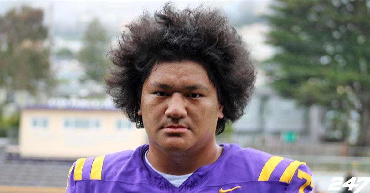 Top247 2026 OL Tommy Tofi planning some visits for June