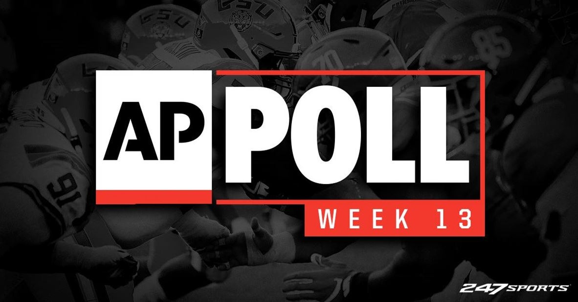 AP top 25 football rankings updated