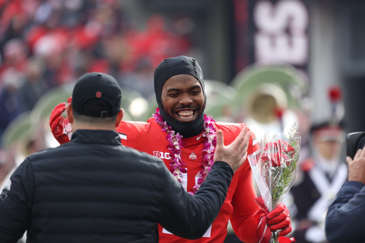 Sights and Sounds: Buckeyes celebrate seniors, then destroy Michigan ...