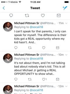 LOOK: Pittman's father lashes out at USC staff on social media
