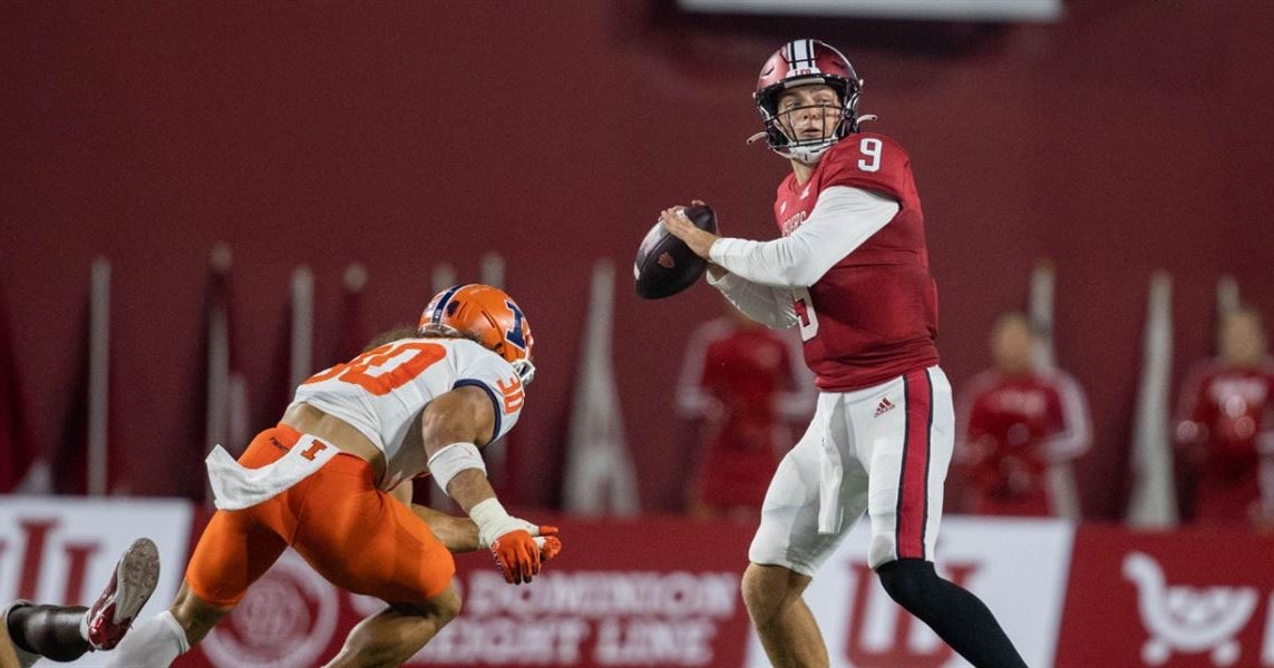 Connor Bazelak calls Indiana football debut 'awesome' after Hoosiers QB ...