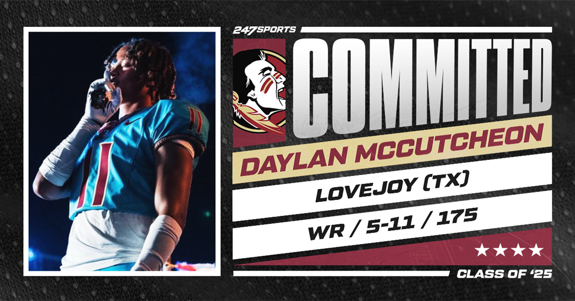 FSU lands commitment from 4-star WR Daylan McCutcheon