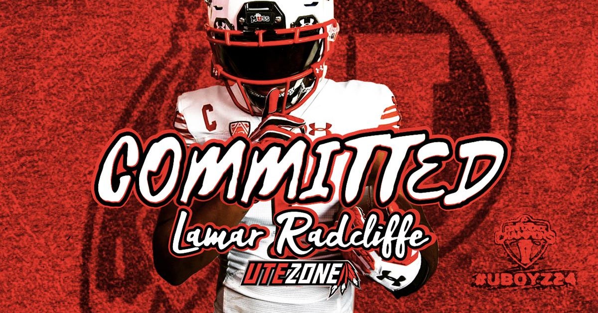 BREAKING: Three-star running back Lamar Radcliffe has committed to Utah