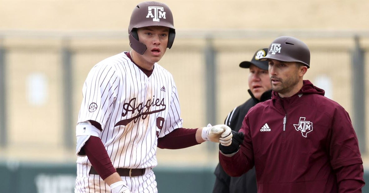 Texas A&M first baseman Jack Moss selected by the Cincinnati Reds in ...