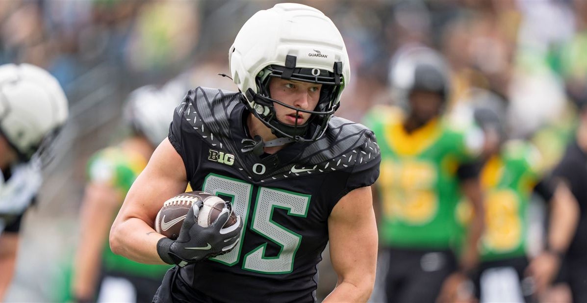 Oregon TE Kade Caton declares for transfer portal
