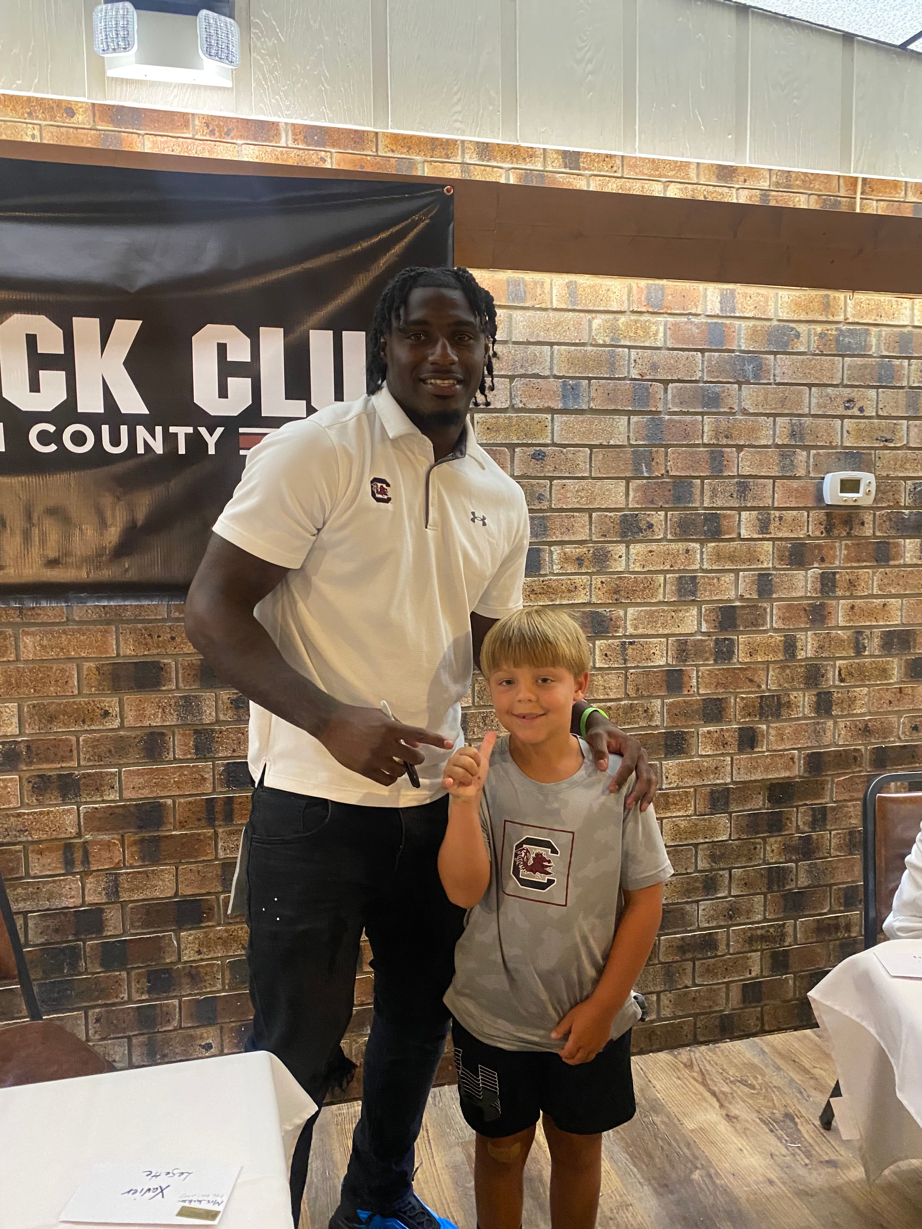 Receiver group at Stepp's house