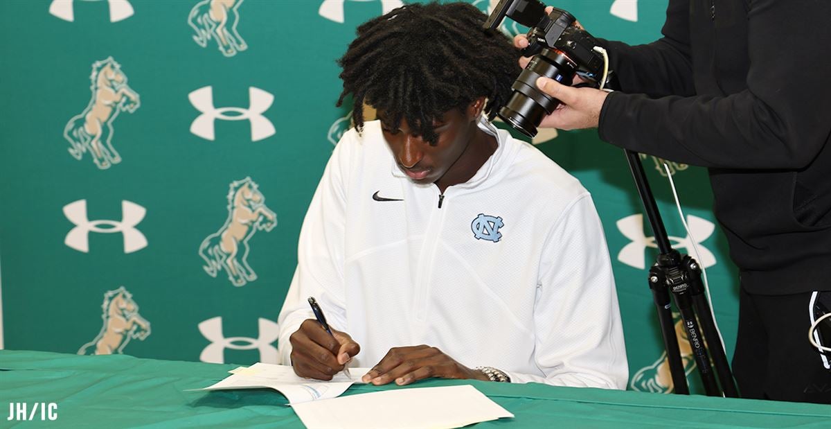 Photos: Drake Powell Signing with UNC