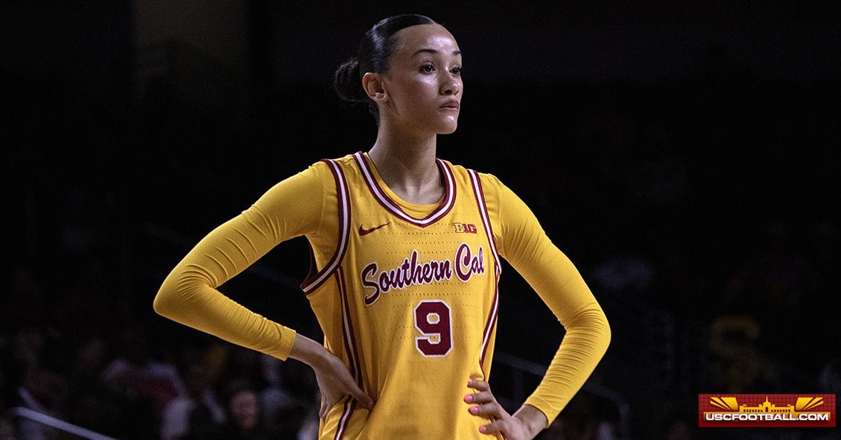 USC's Jazzy Davidson wins Big Ten Co-Freshman of the Week honors ...