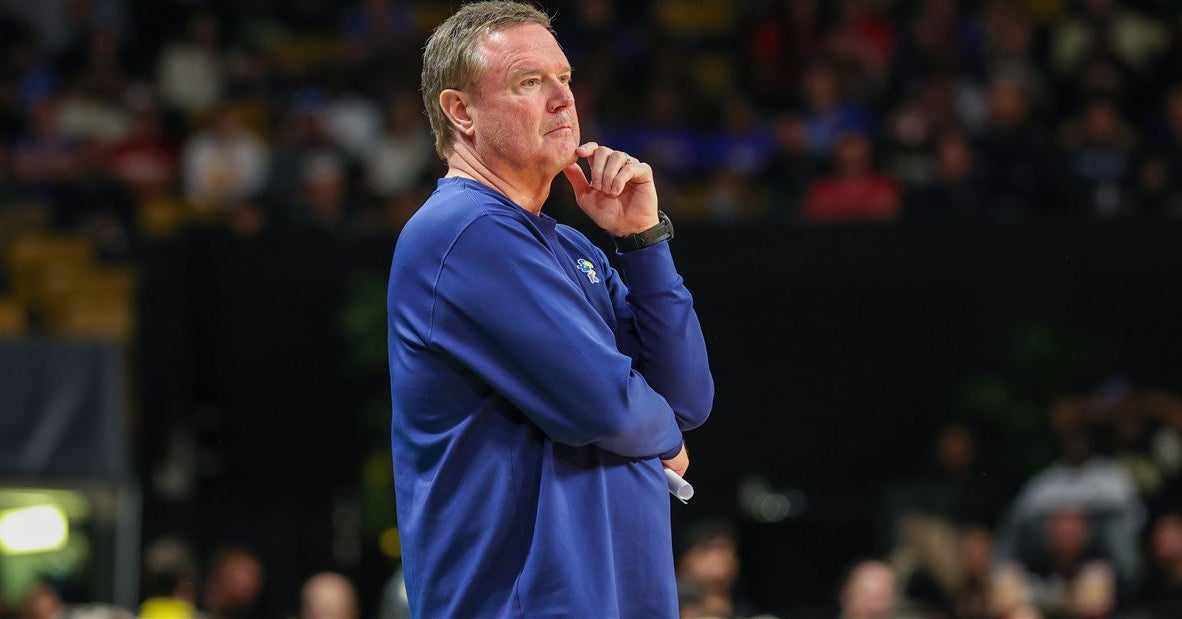 Kansas drops out of the AP Top 25 for the first time since 2021