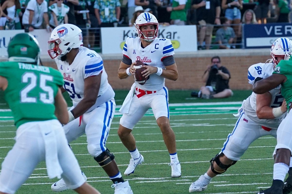 SMU dominates UNT start to finish in Lashlee's debut