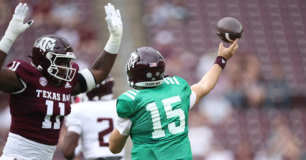 Spring review of Texas A&M's defensive ends and potential game changer ...
