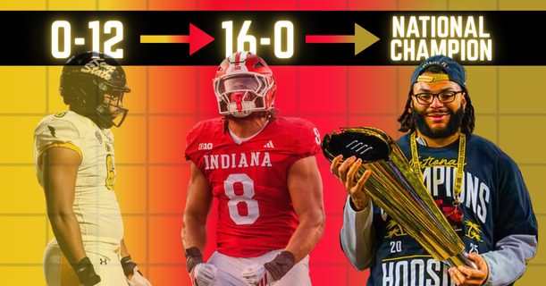 From 0-12 to National Champion: How Stephen Daley learned to win at Indiana