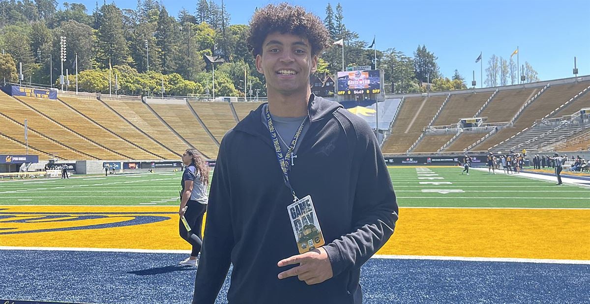 TE Jayden Fortier takes visit to the Bay Area to check out Cal