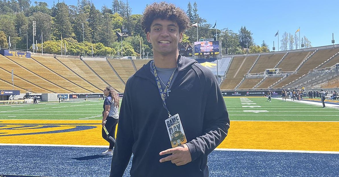 TE Jayden Fortier takes visit to the Bay Area to check out Cal