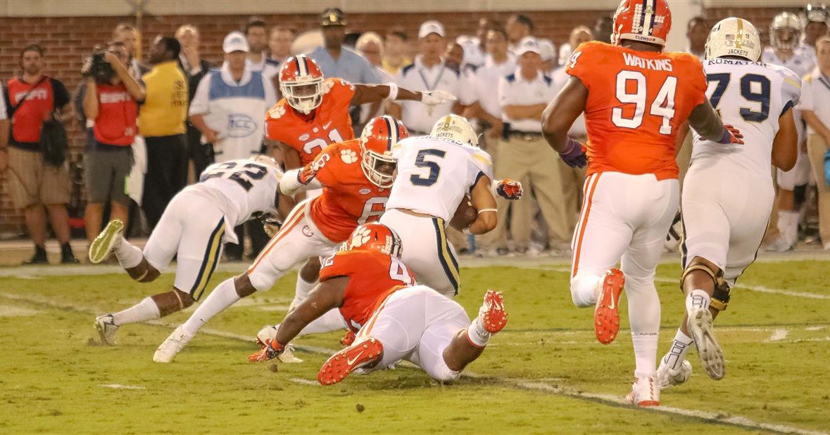 Clemson Team and Individual Notes from the Georgia Tech Win