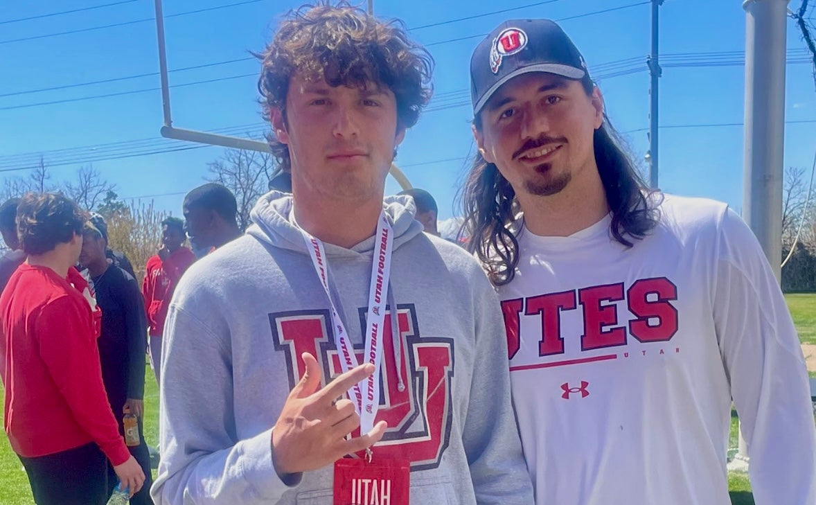 Quarterback commit Wyatt Becker enjoyed his time with Utah this weekend