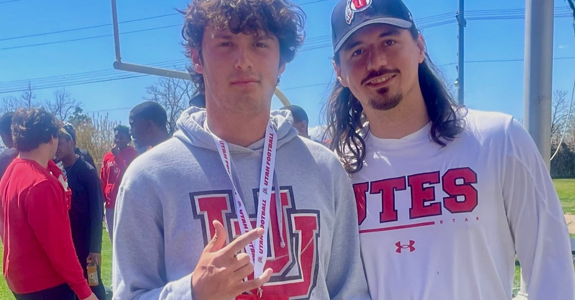 Quarterback commit Wyatt Becker enjoyed his time with Utah this weekend