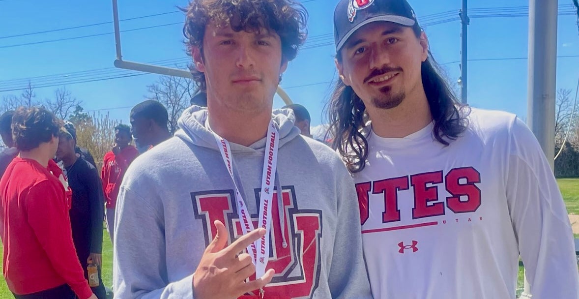 Quarterback commit Wyatt Becker enjoyed his time with Utah this weekend