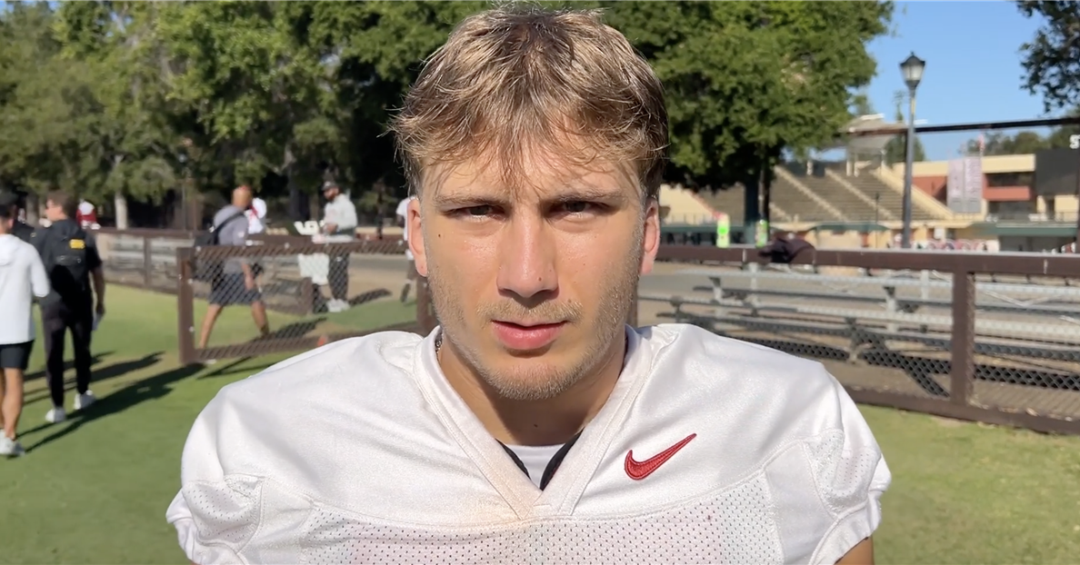 VIDEO: Getting to know Stanford freshman OLB Gabe Kaminski