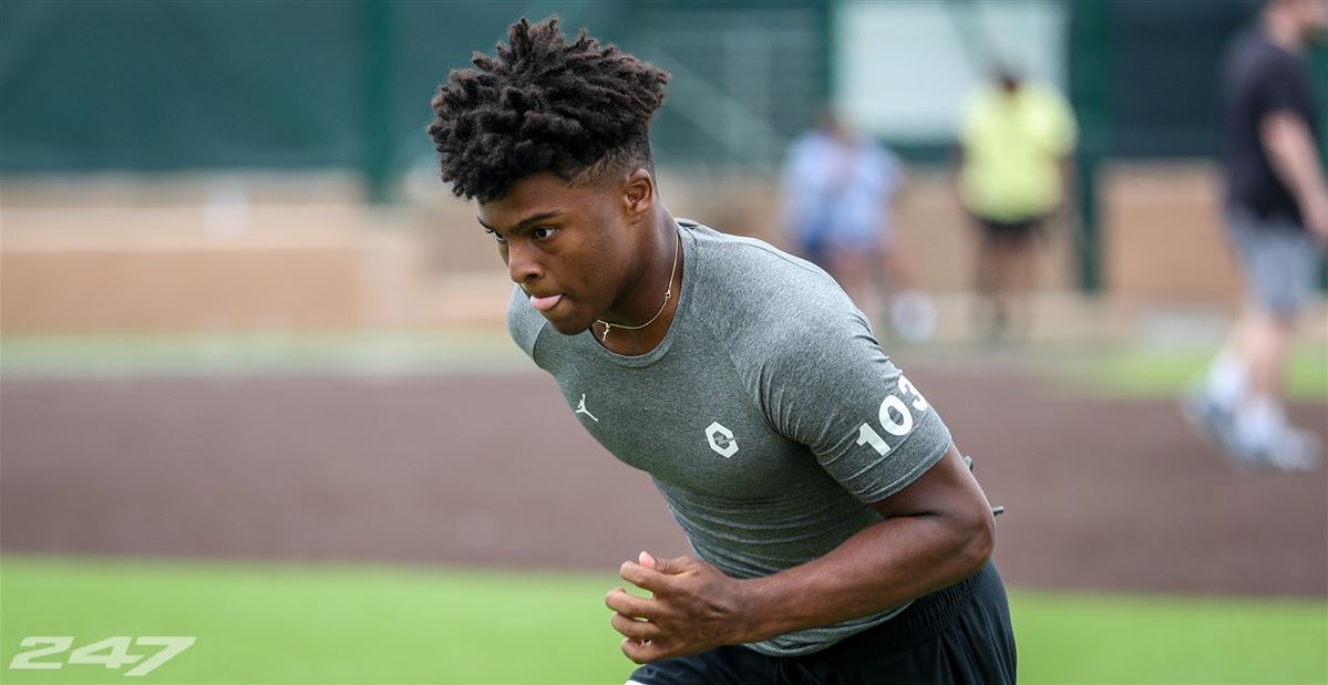Jaiden Ausberry Discusses Notre Dame Official Visit