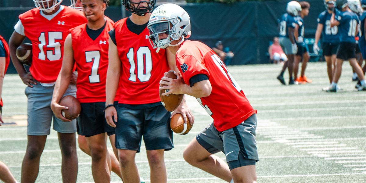 WATCH: 2025 QB Jimmy Sullivan at Notre Dame's Irish Invasion