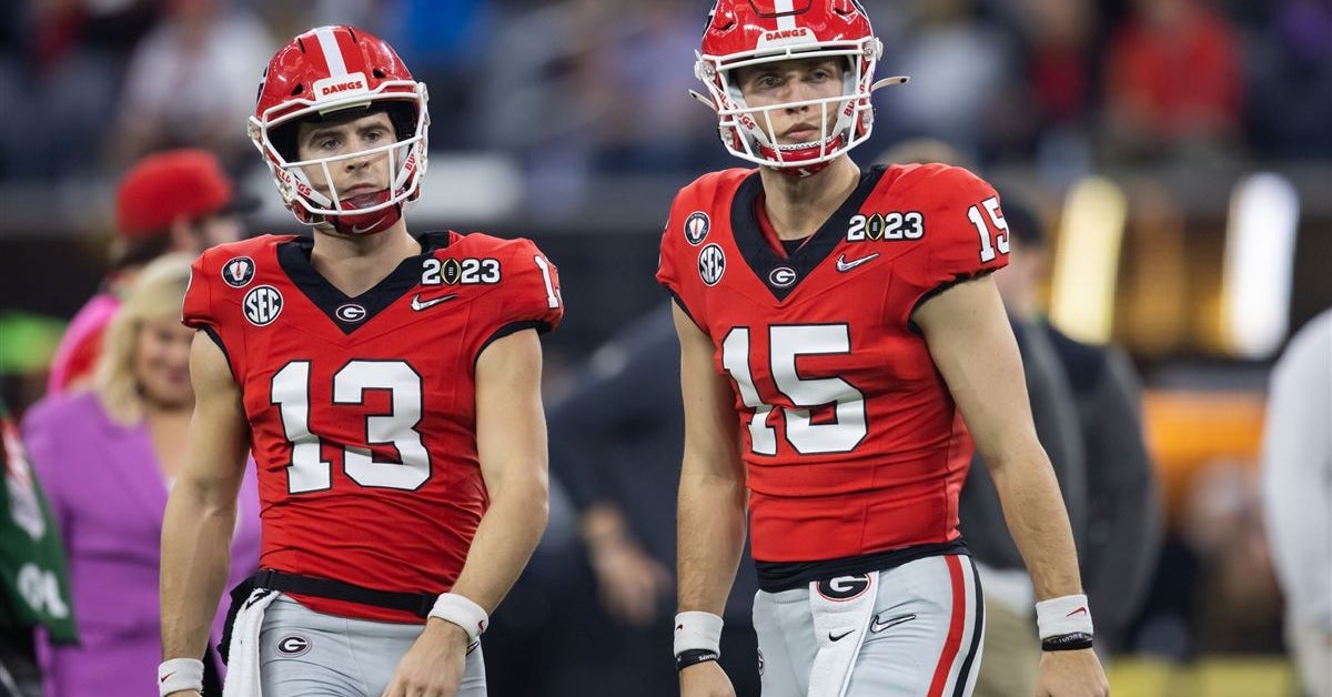 Georgia quarterback Carson Beck shares lessons learned from Stetson Bennett