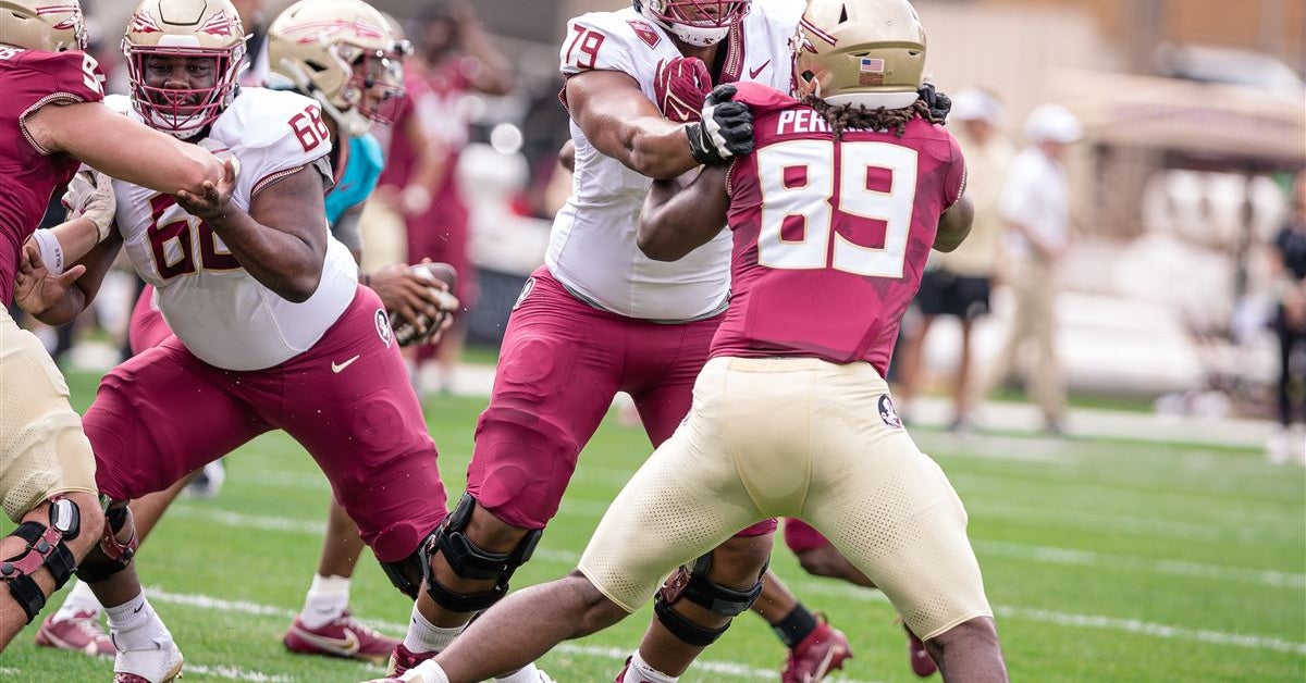 Second-Year Surge? Lucas Simmons can be your left tackle of the future