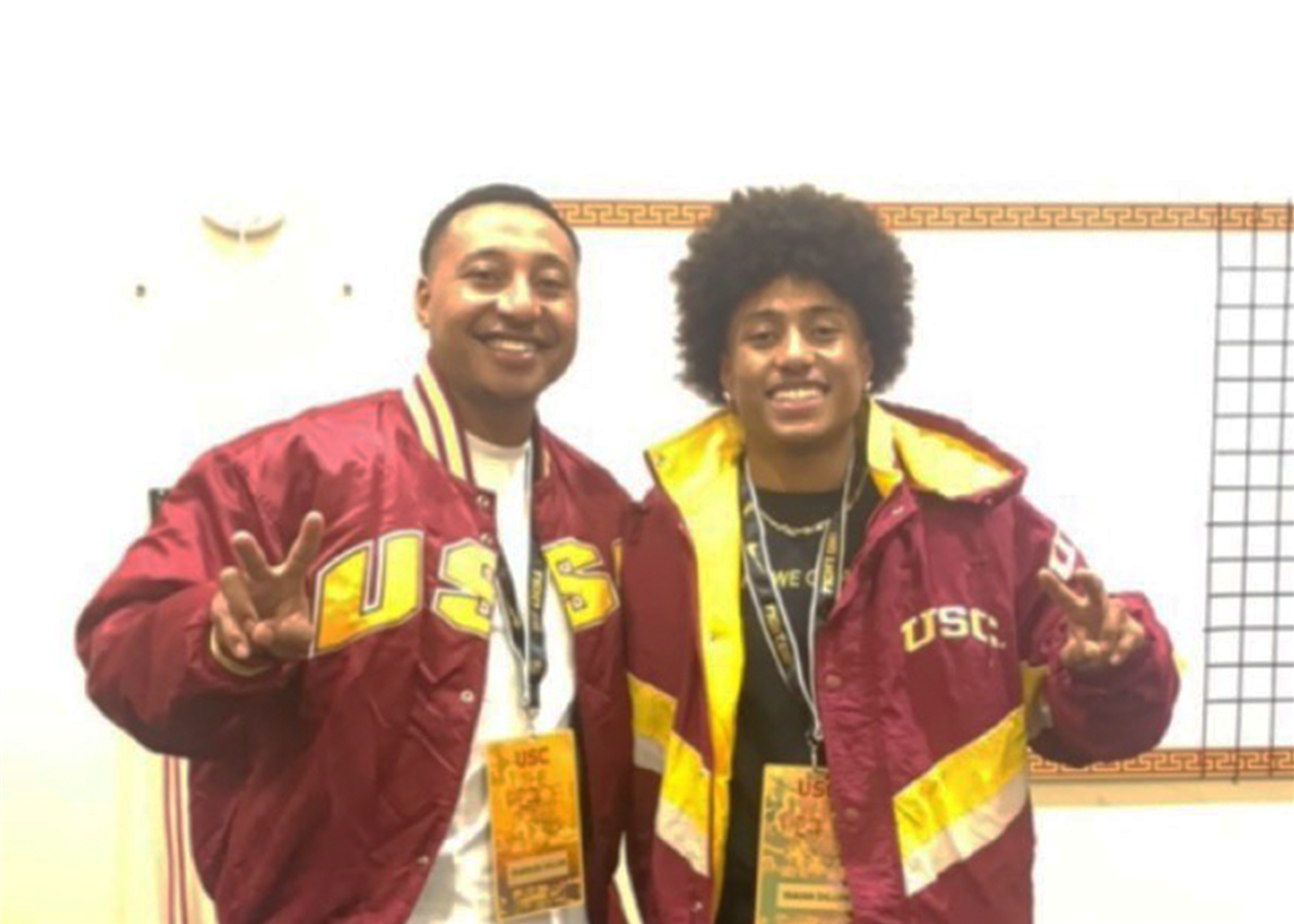 USC's junior day 'felt like home' for 2025 wide receiver Isaiah Dillon
