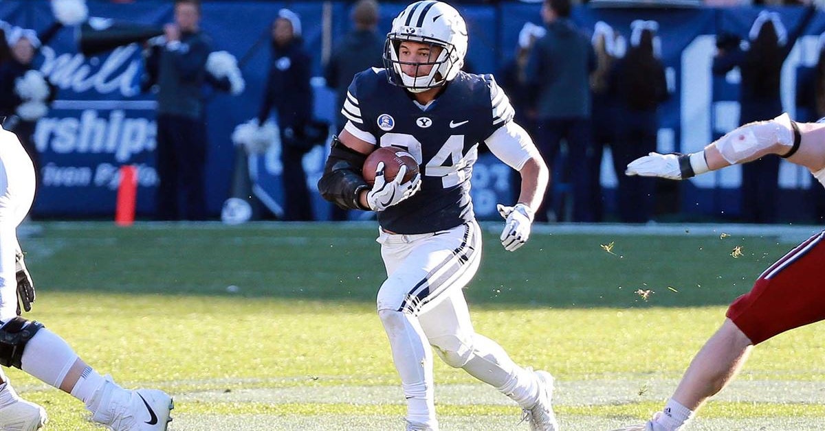 BYU RB KJ Hall announced he is moving on from football