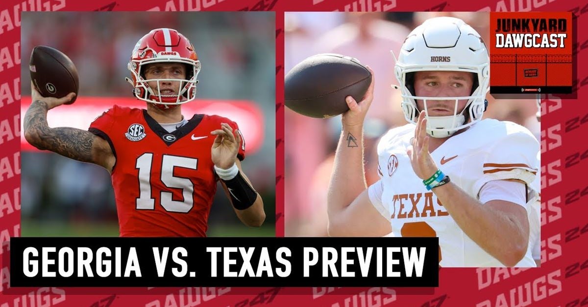 Georgia football podcast: UGA vs. Texas Preview! Breaking down the ...