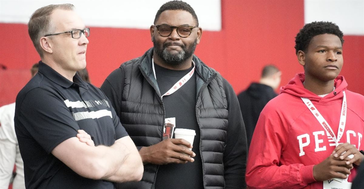 2025 athlete Landon Pace gets first look at Wisconsin