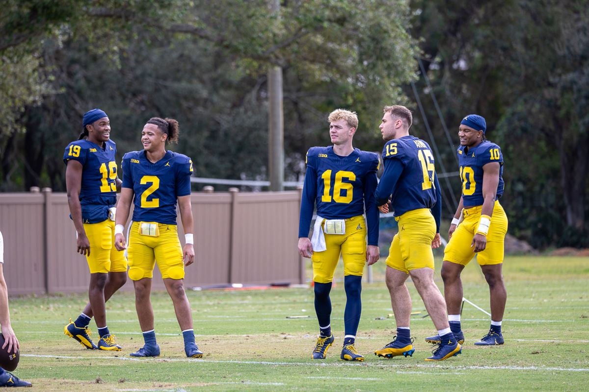 Photos: Michigan football practices for the ReliaQuest Bowl against Alabama