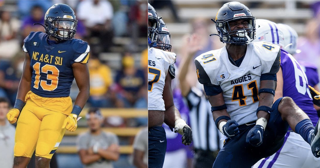 Blitz Brothers: N.C. A&T LBs Tyquan King and Jacob Roberts run rampant ...