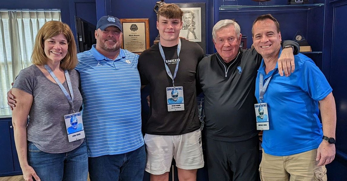 N.J. TE Ryan Ward 'Blown Away' by UNC Offer